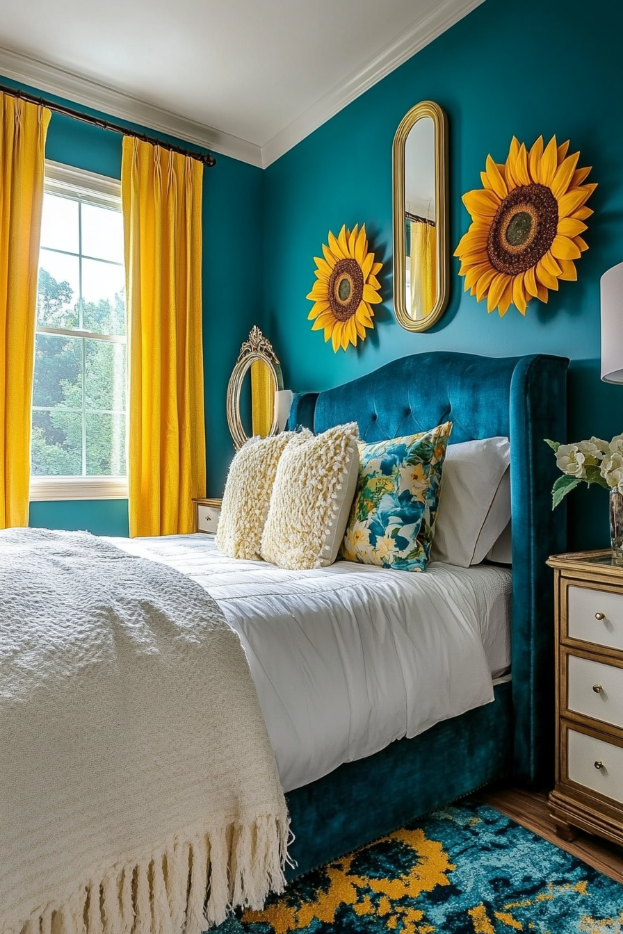27 Stunning Sunflower Bedroom Ideas 2025 – Home Design & Decor